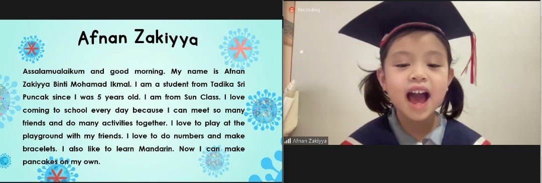 TSP'S Virtual Graduation Ceremony 2021 - Tadika Sri Puncak